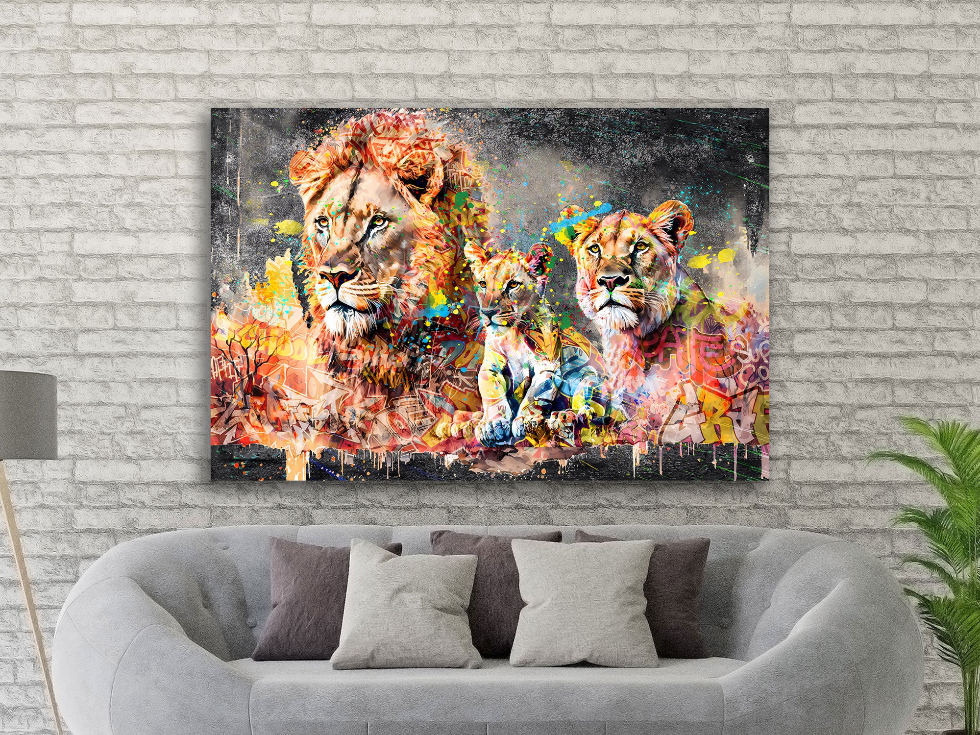 Wandbilder Graffiti Street Art [Gratis-Versand] – BilderTrends24.de